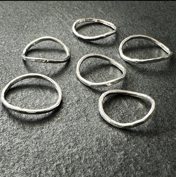 Wave Band Ring - Allison Mooney Design
